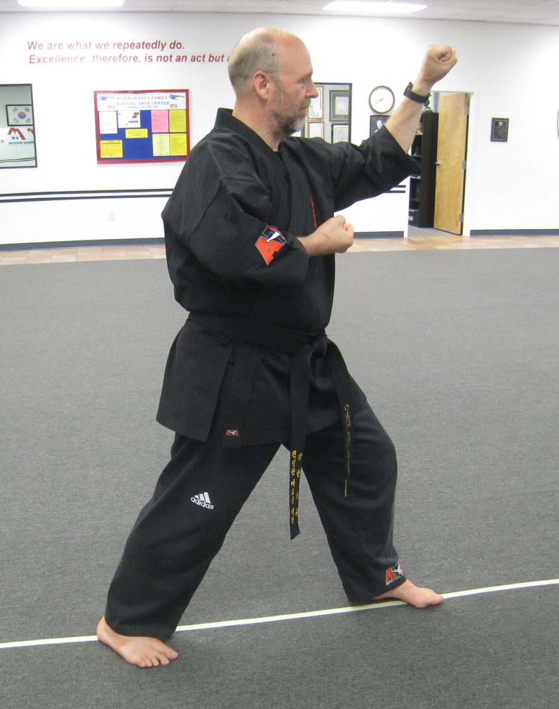 Practicing Traditional Stances - Kowkabany's Family Martial Arts